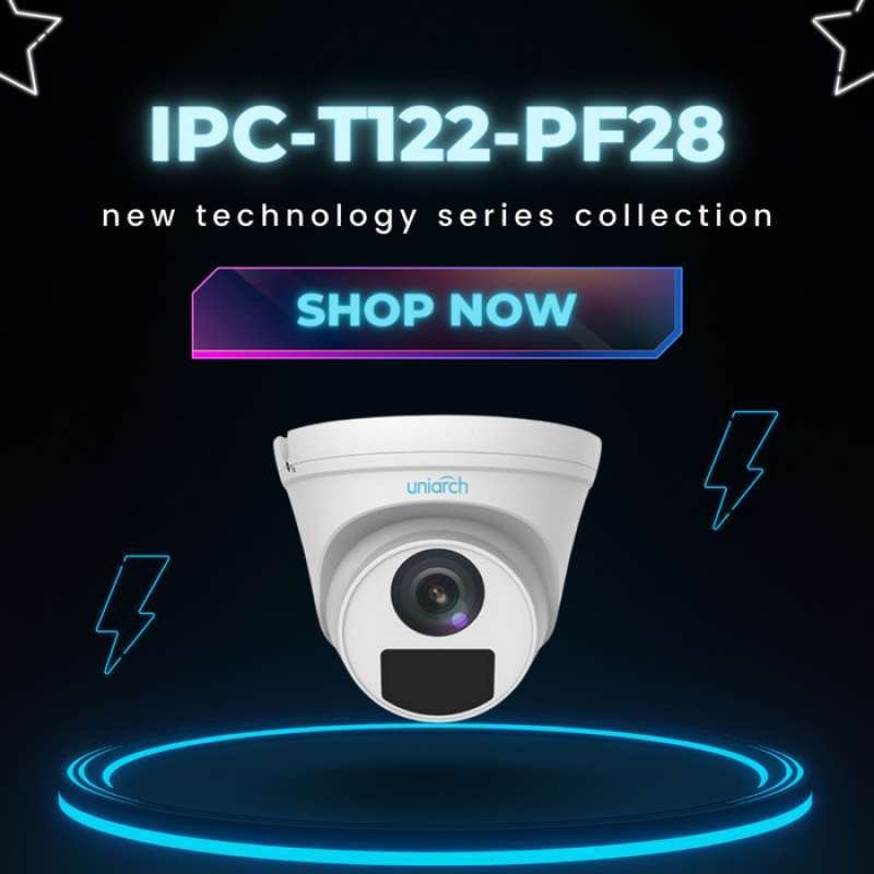 Promo Uniarch IPC-T122-PF28 2MP Mini Fixed Turet IP Camera Garansi Resmi Diskon 23% di Seller ...