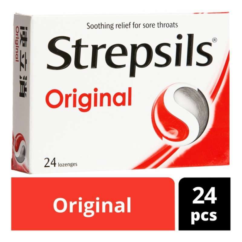 Promo Strepsils Lozenges Box - (singapore) Diskon 23% Di Seller Himaga ...
