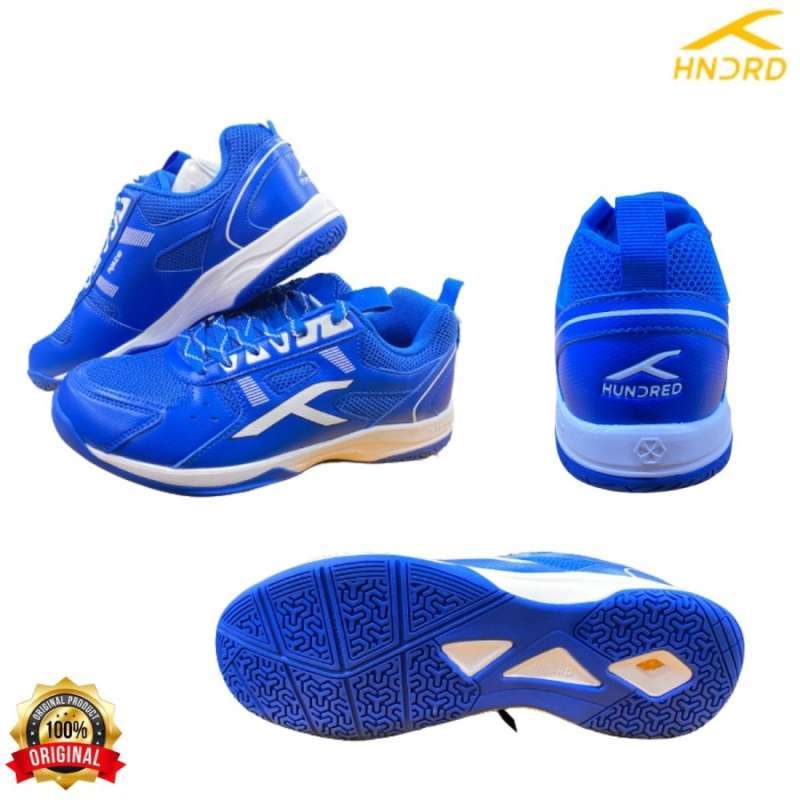 Jual Sepatu Badminton Hundred Raze ANAK & DEWASA - 39 BIRU di Seller ...