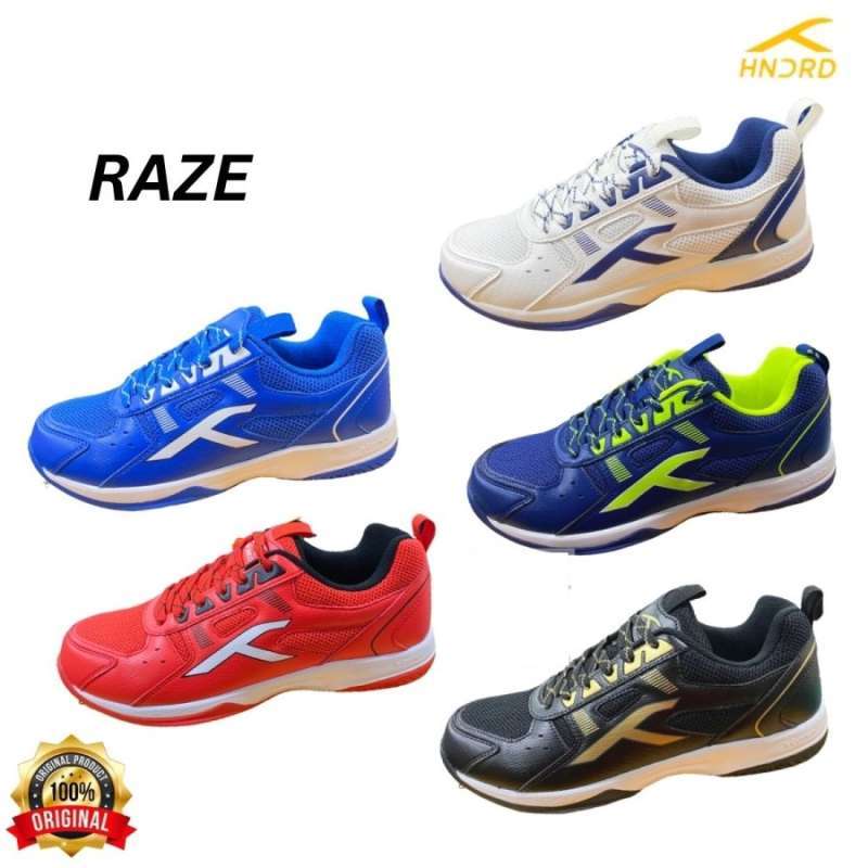 Jual Sepatu Badminton Hundred Raze ANAK & DEWASA - 39 BIRU di Seller ...