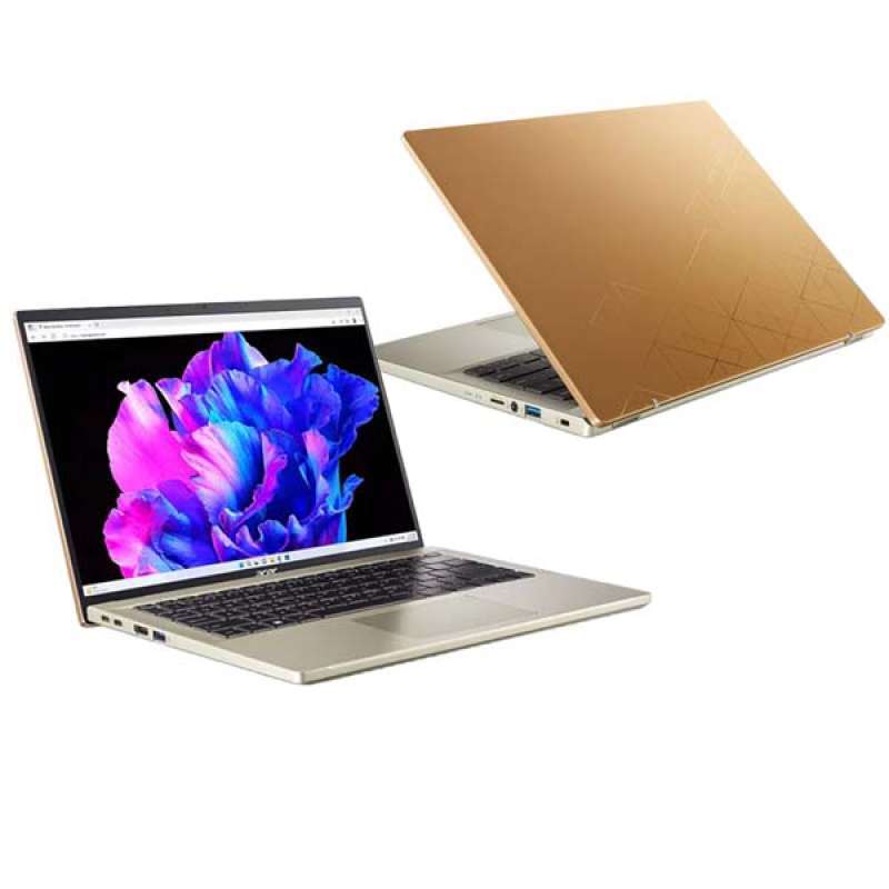 Jual Notebook Acer Swift Go Sfg14-71-76dc (sunshiny Gold-special ...