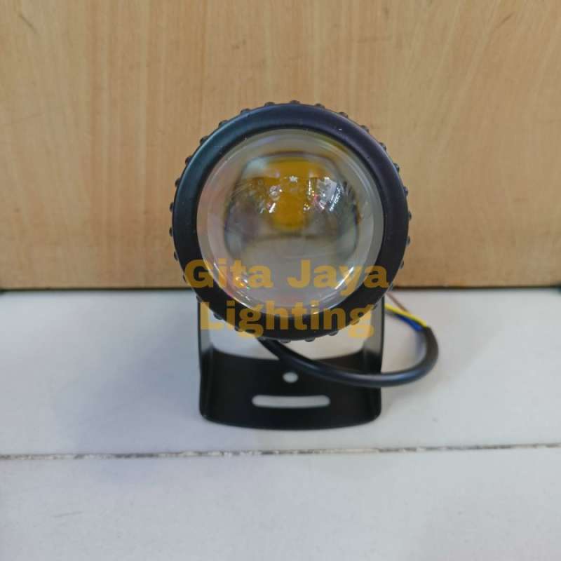 Promo Lampu Taman Led Kaca Cembung 15 Watt Sorot Spotlight 220 Volt ...