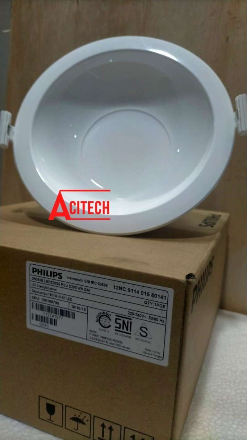Promo Downlight Led Panel //dn393b Led22/830 Psu D200 Wh Gm Diskon 23% ...