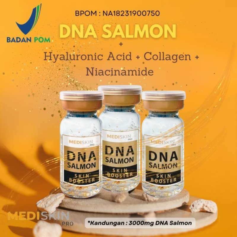 Promo Mediskinpro Dna Salmon Serum 8ml Pdrn Skin Booster Diskon 33% Di Seller Amor One Store ...
