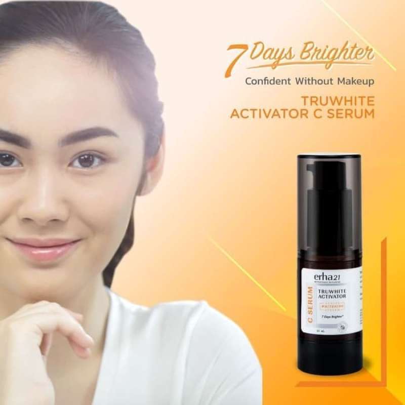 Promo Original Erha Truwhite Activator C Serum 20ml Diskon 33% Di Seller Amor One Store - Koja ...
