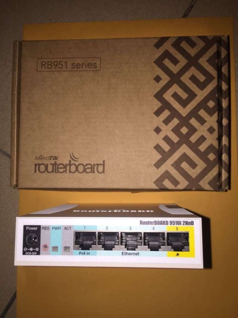 Jual Mikrotik Router Wireless Rb951ui-2hnd Di Seller Golden Casuarina ...