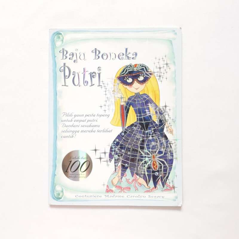 Promo Buku Stiker Anak Baju Boneka Putri 100 sticker lebih Erlangga for ...