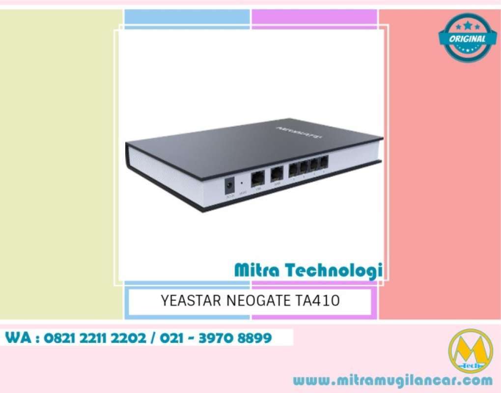 Promo Yeastar NeoGate TA410 - 4 FXO Analog VoIP Gateway Diskon 23% di Seller Hunter Shop - Tegal ...