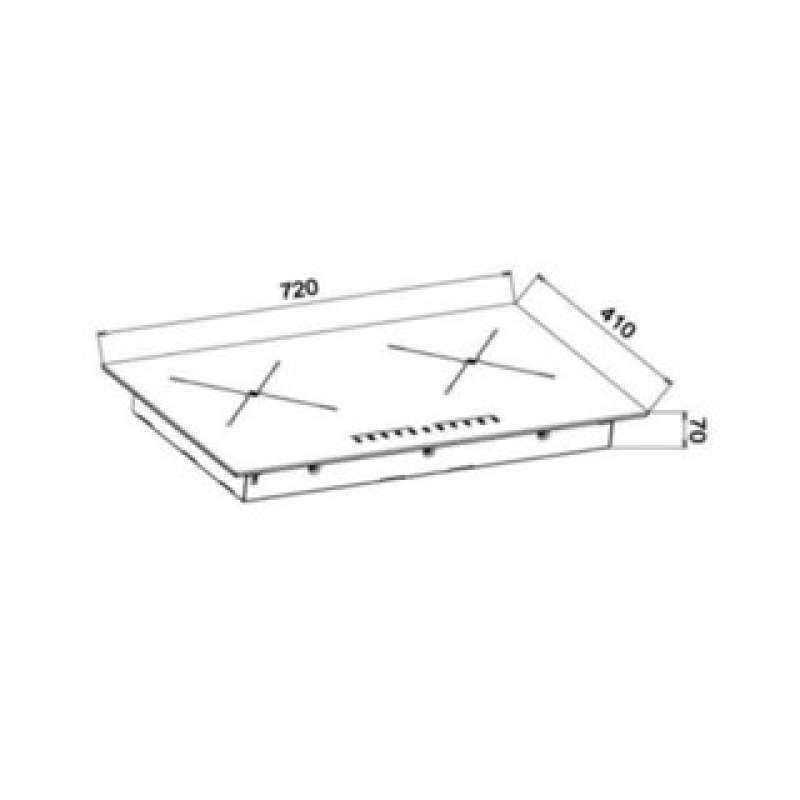 Promo Fotile Built-in Hob Induction Eig72205 Kompor Tanam Induksi Eig ...