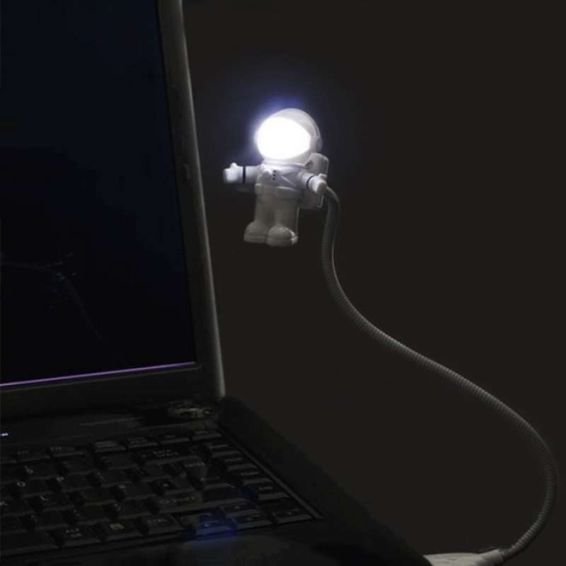 Promo Lampu Led USB Night Light Lamp Flexible Spaceman Astronaut - X01 ...