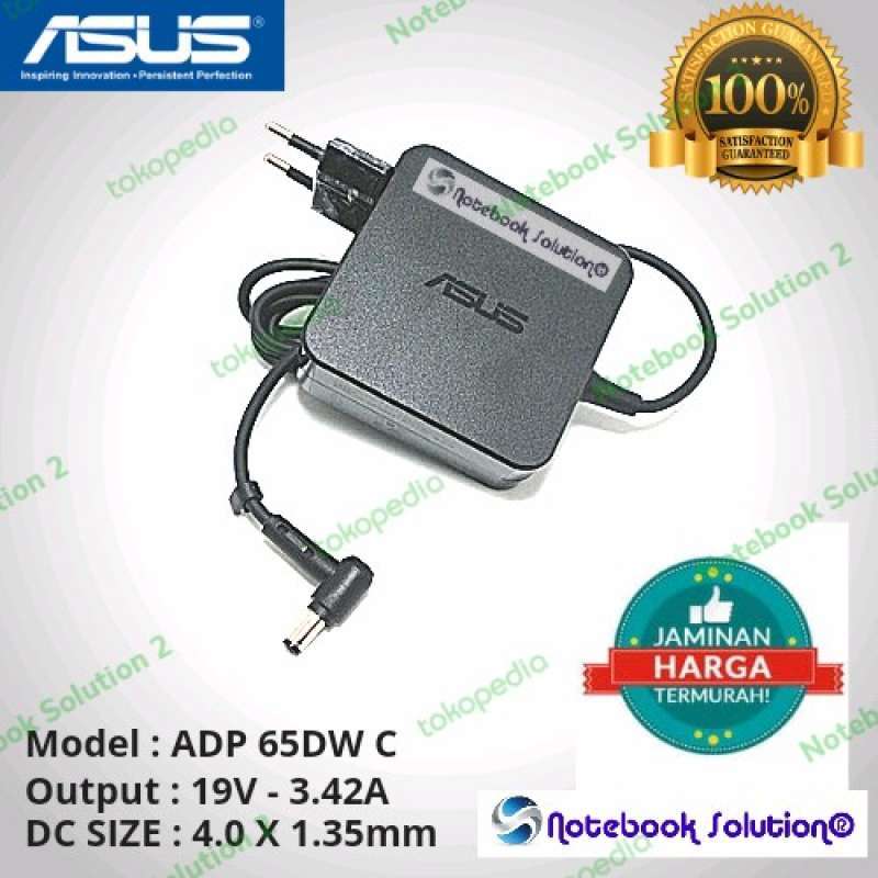Promo Original Adaptor Asus 19v-3.42a Adp 65dw C A407 A407u A407ua ...