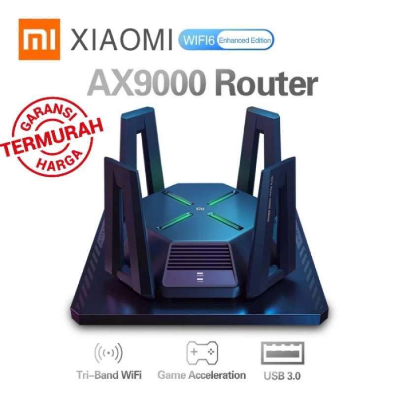 Promo Xiaomi Aiot Router Ax9000 Wifi 6 Wireless 9000 Mbps 4k Qam Cn 256 ...