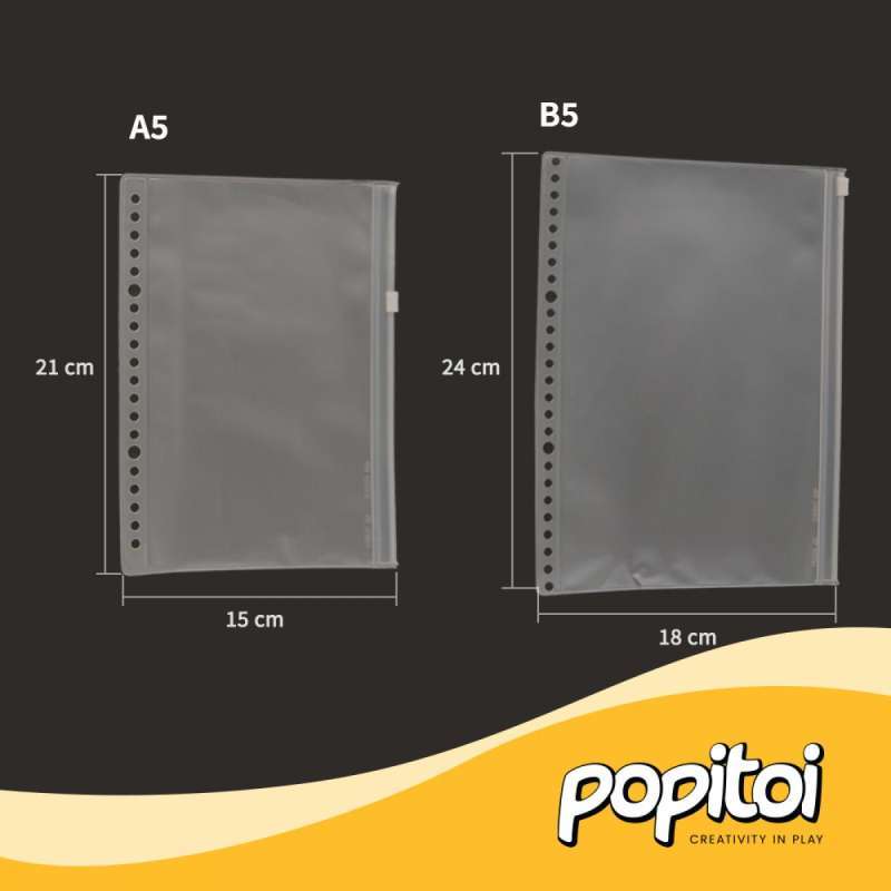 Jual Osso L Shaped File Clear Folder A4 F4 10 Pcs/pack Map Folio ...
