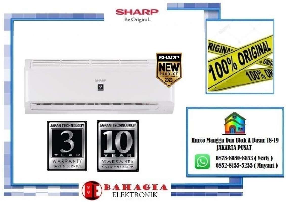 Promo Sharp Ah-Ap5Bmy Ac Plasmacluster Diskon 3% di Seller SN Market - Cengkareng Barat-2, Kota ...