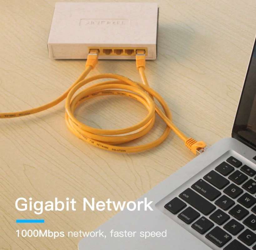 Jual Vention 12M Kabel LAN Gigabit Ethernet RJ45 Cat6.a SSTP S/FTP ...