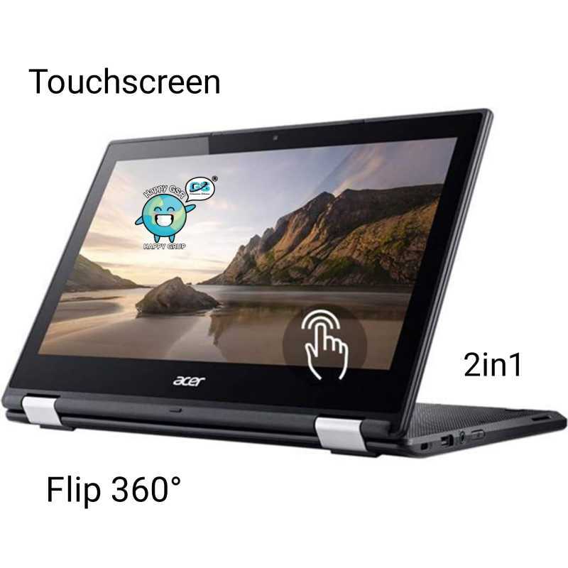 Promo LAPTOP ACER 2in1 A02 YOGA FLIP TOUCHSCREEN RAM 4GB SSD128 M2 NVME ...