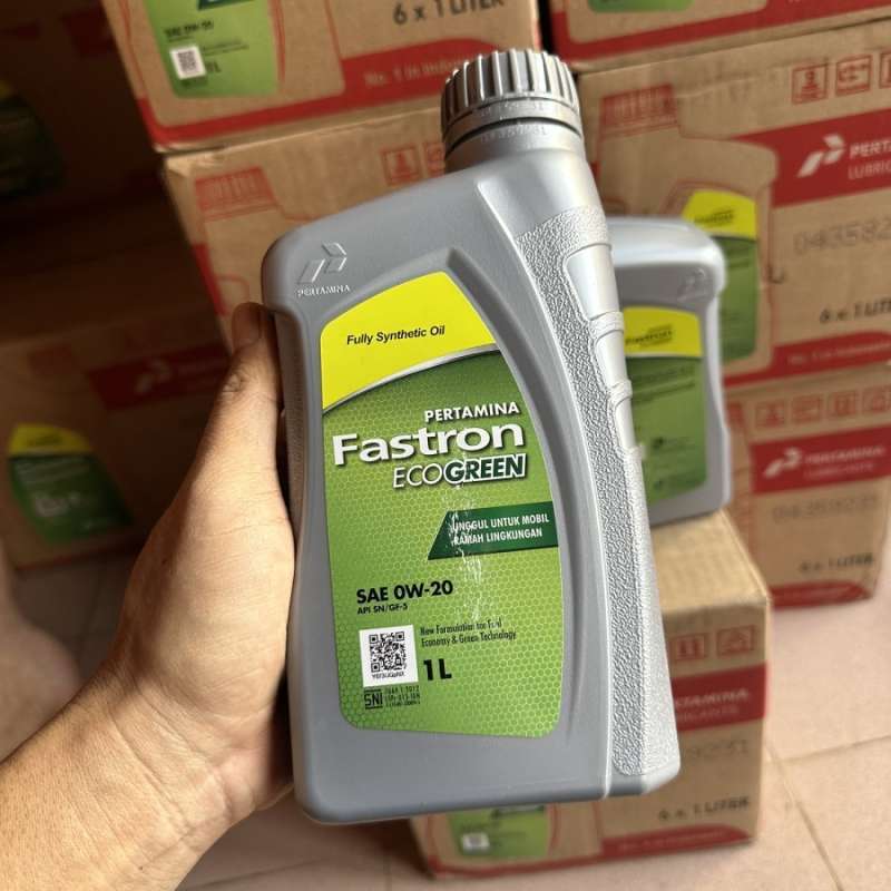Promo Oli Pertamina Fastron Eco Green Sae 0w-20 Api Sn Lcgc Isi 1 Liter ...