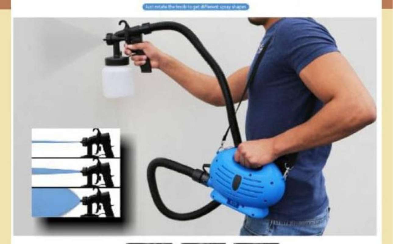 Promo Alat Semprot Cet Mobil,Motor,Kayu Bahkan Tembok.Simpel Pain Zoom ...