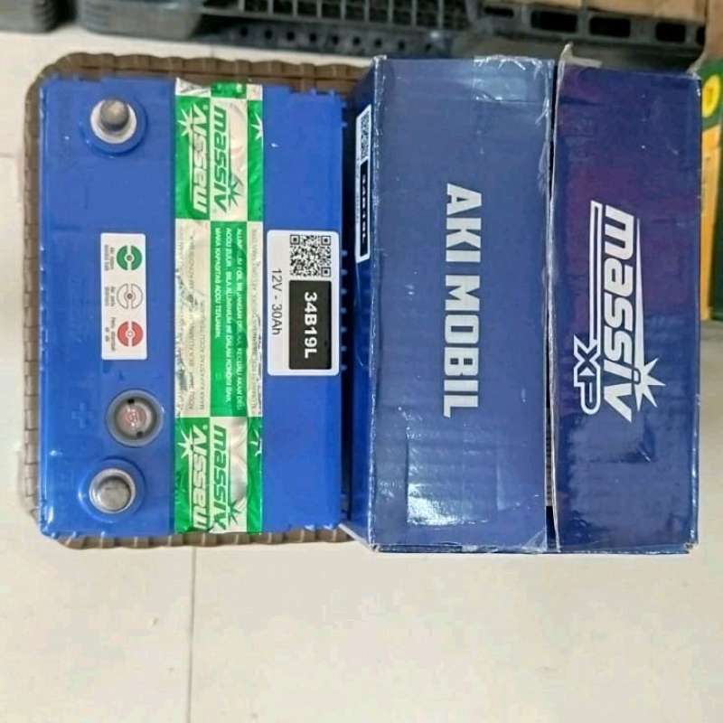 Jual Aki Mobil Agya, Ayla, Calya, Sigra 34b19l Massiv Xp Aki Basah Di Seller Raja Aki Mulia ...