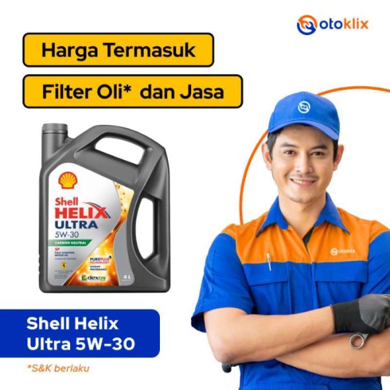 Jual Ganti Oli Mobil - Shell Helix Ultra 5w-30 Di Seller Blibli.com ...