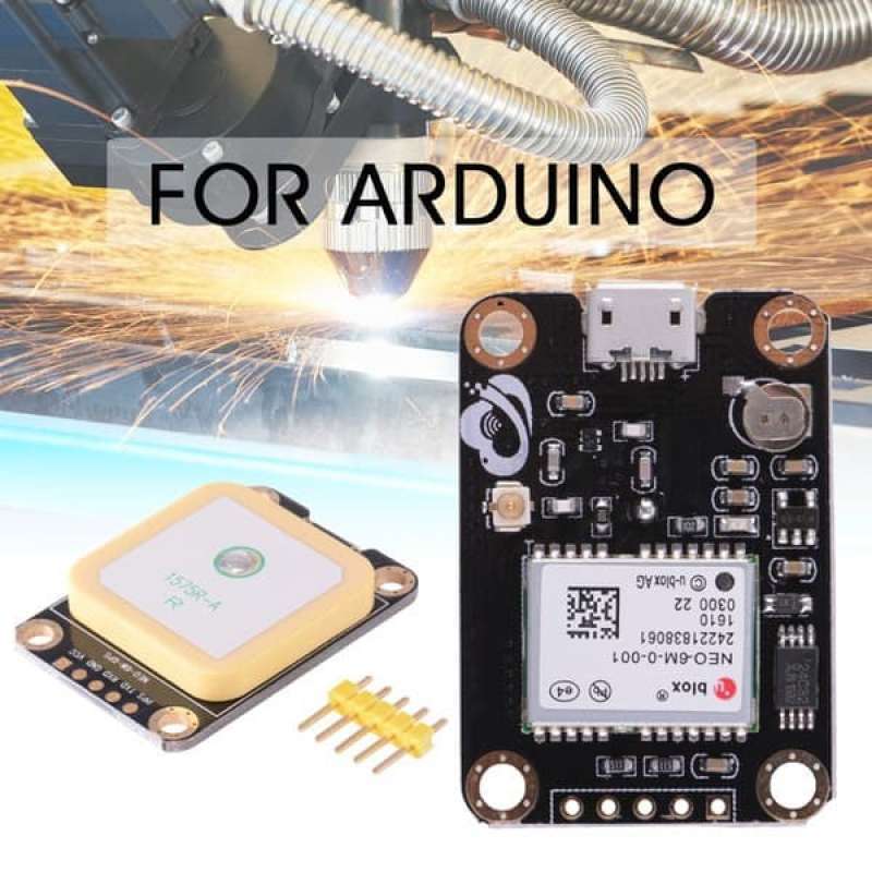 Promo Gps Module Ublox Neo-6m V2 Micro Usb Port 6m For Arduino Diskon ...