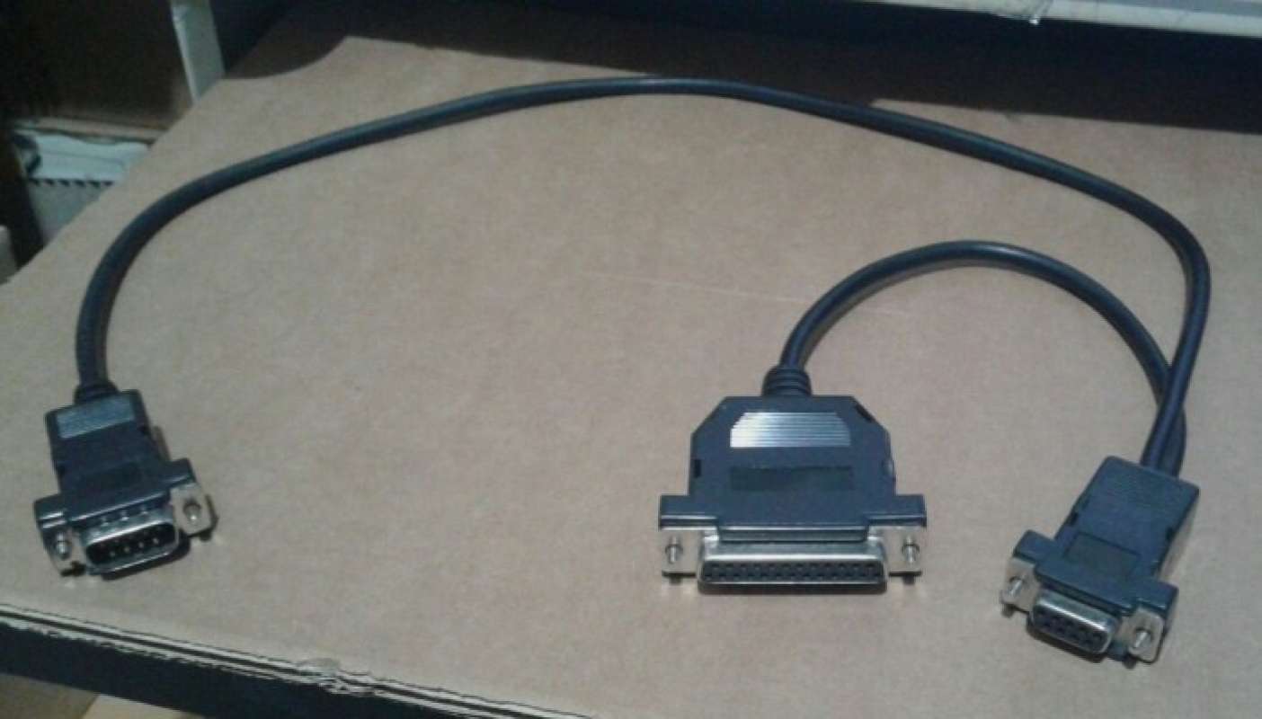 Promo Kabel Splitter Serial Db9 Female To Db25 Female Dan Db9 Male 50 ...