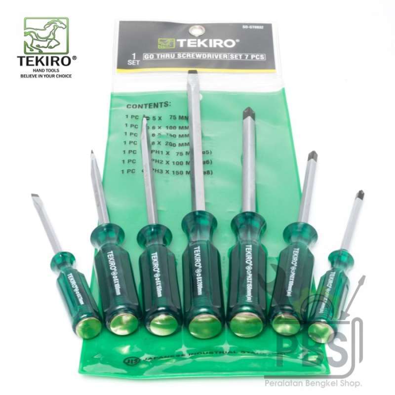 Promo Obeng Ketok Set Tekiro Original. Obeng Pukul Tekiro Original ...