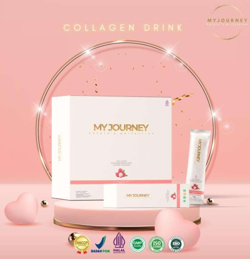 Jual Myjourney Collagen Drink Box Besar / Minuman Collagen Rasa Leci Di Seller Wellmart Premier ...
