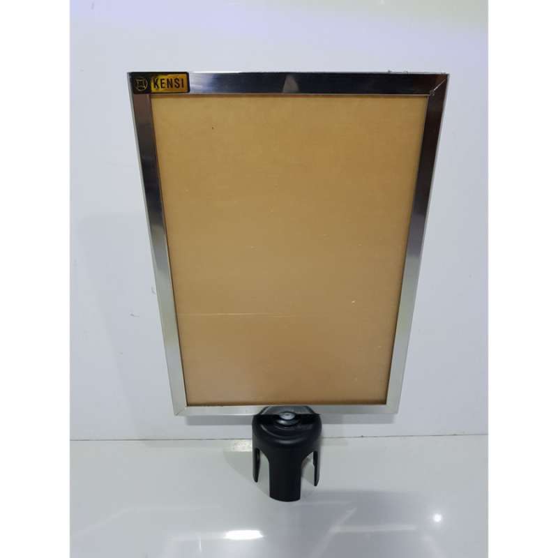 Promo Sign Frame A4 Potrait Signage Poster Papan Tiang Antrian Diskon ...