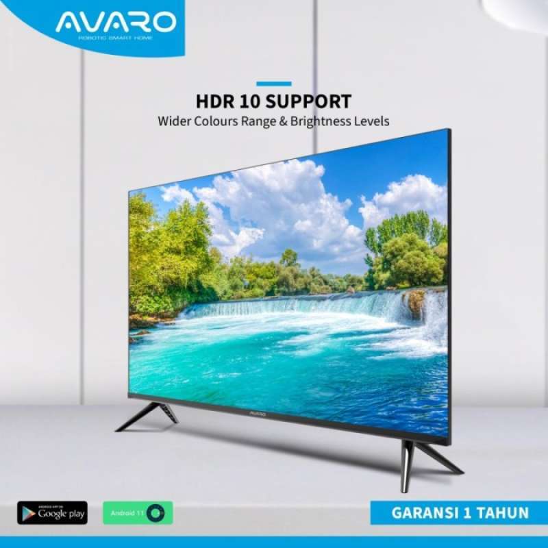 Promo Avaro 32 Inch Smart Led Tv Hd - Android 11 Diskon 5% di Seller SN ...