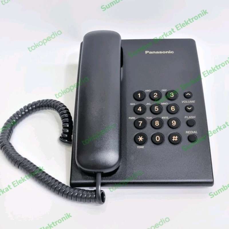 Jual Telepon Kabel Single Line Kx-ts500 - Biru Telepon Panasonic ...