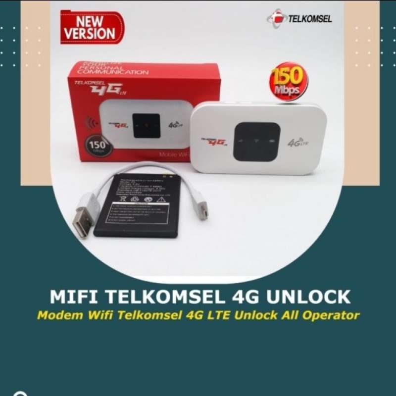 Jual Modem Wifi Telkomsel 4g Lte 150mbps - Type B Di Seller Wellmart ...