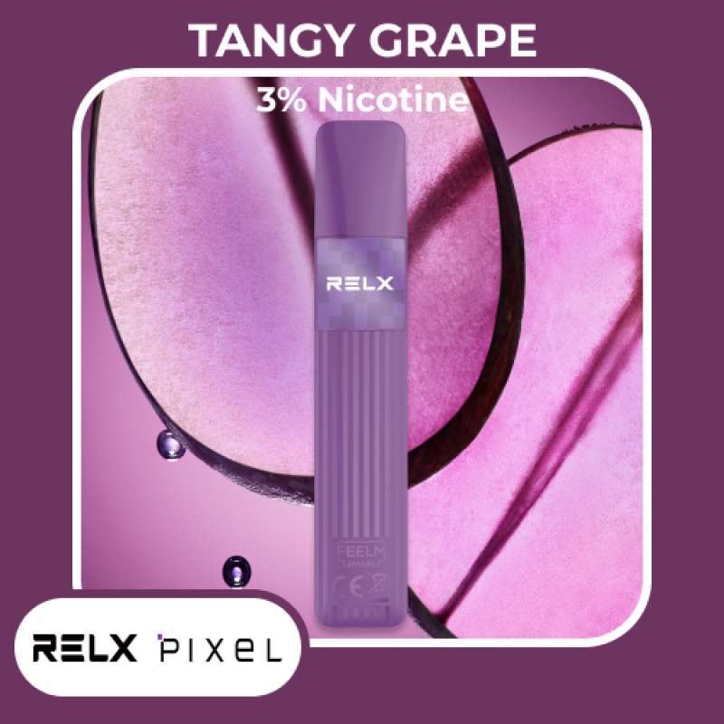 Jual RELX Pixel Disposable Pod - Tangy Grape di Seller Relx Official ...