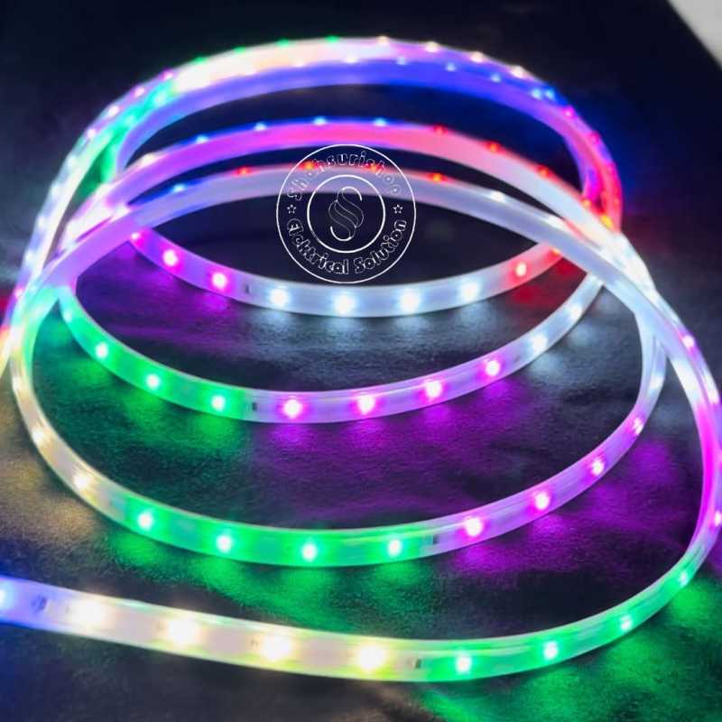 Jual Hidek Lampu Led Strip Selang Rgb Meteran 2835 220v Waterproof Di