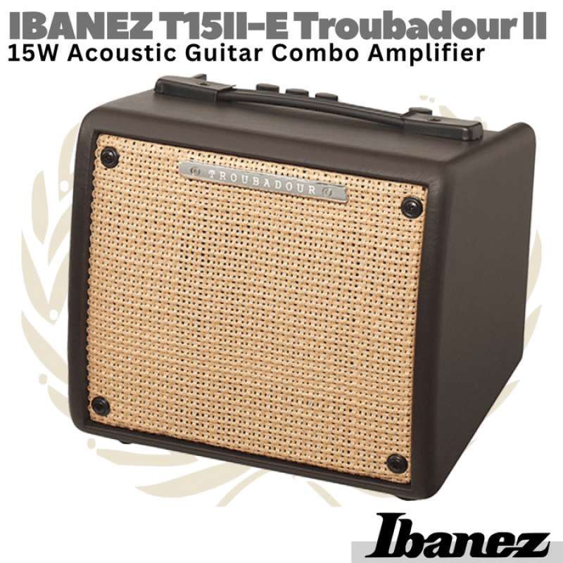 Jual IBANEZ T15II-E Troubadour II 15W Acoustic Guitar Amplifier ...