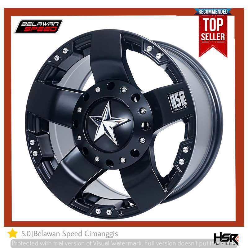 Promo Pelek Mobil Offroad Velg Modifikasi Ring 16 Hsr Rasta Pcd 6x139,7 ...