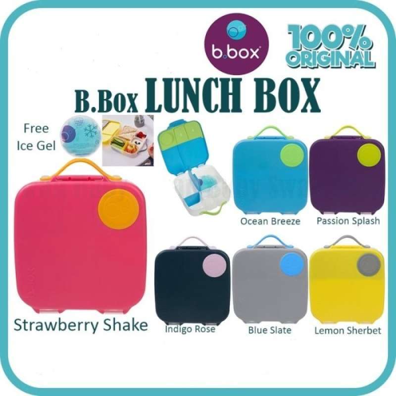 Promo Bbox Lunch Box B.Box B Box Tempat Makan Kotak Makan Anak Free Ice ...
