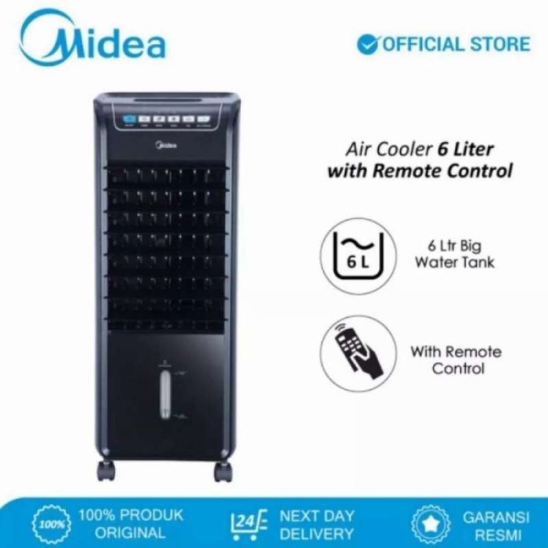 Promo Air Cooler Midea Ac100-a Pendingin Penyejuk Udara Ac 100 Remote ...