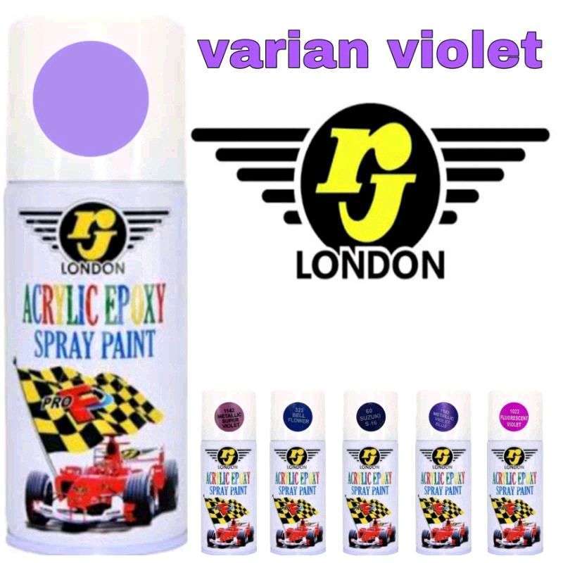 Jual Pilok Pilox Cat Semprot Rj 300cc Rj London Varian Violet Varian ...