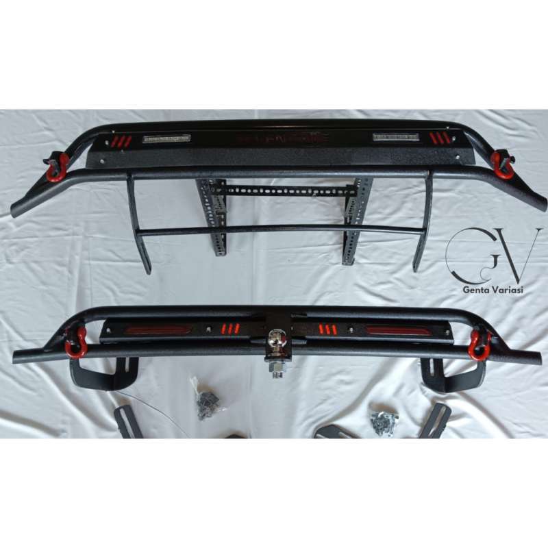 Jual Paket Bumper Depan Belakang Seven Code Cobra All New Rush All New ...