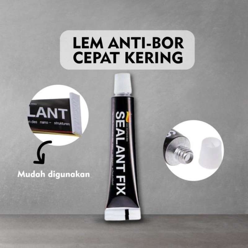 Promo 5ps Lem Serbaguna Super Kuat Lem Dinding Kaca Kayu Keramik Besi Sealantfix Diskon 32% Di ...