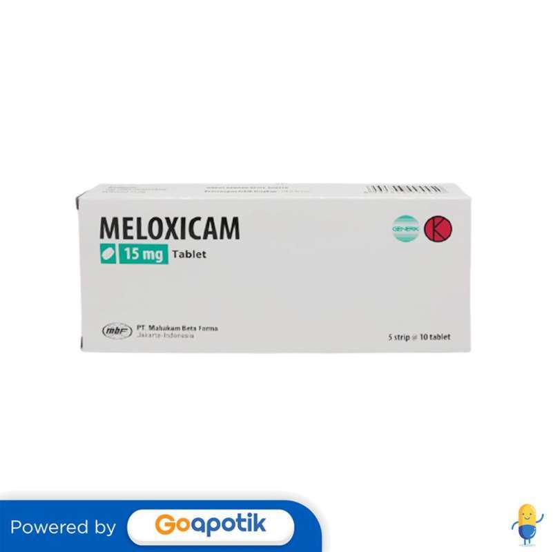 Jual Meloxicam Mahakam 15 Mg Box 50 Tablet Di Seller Apotek Guna Sehat ...