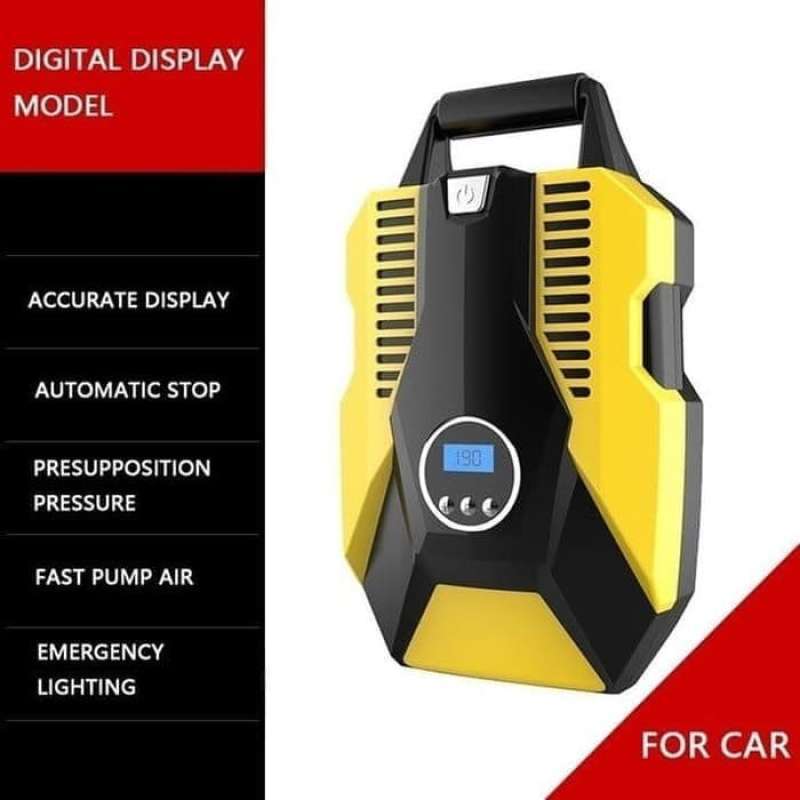 Promo Pompa Angin Kompressor Ban Mobil dan Motor - Model Koper dengan ...