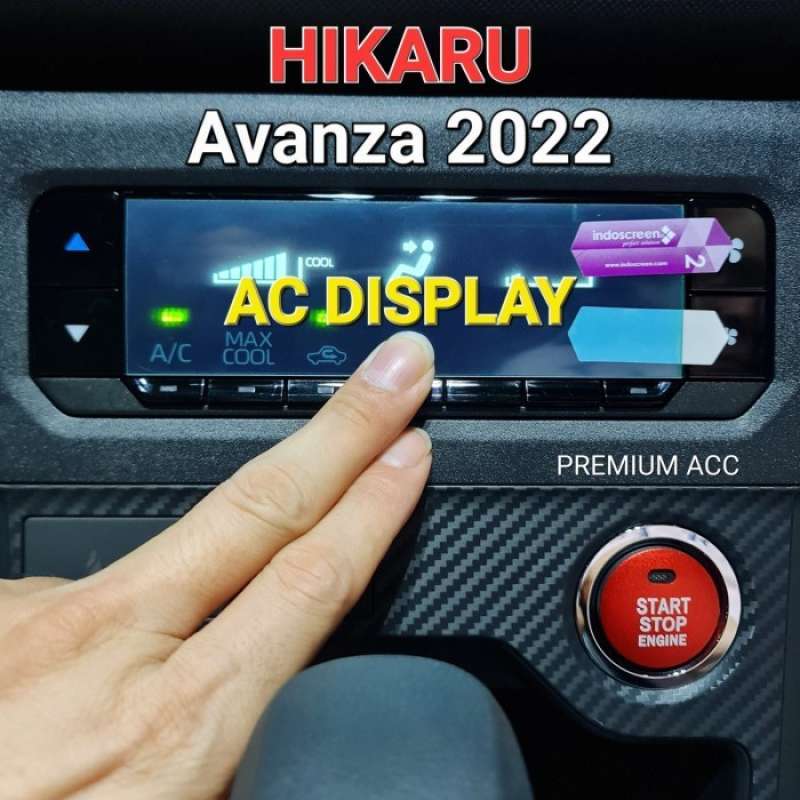 Jual Avanza G & E 2024 2023 2022 - Anti Gores Head Unit & Ac - Hikaru ...