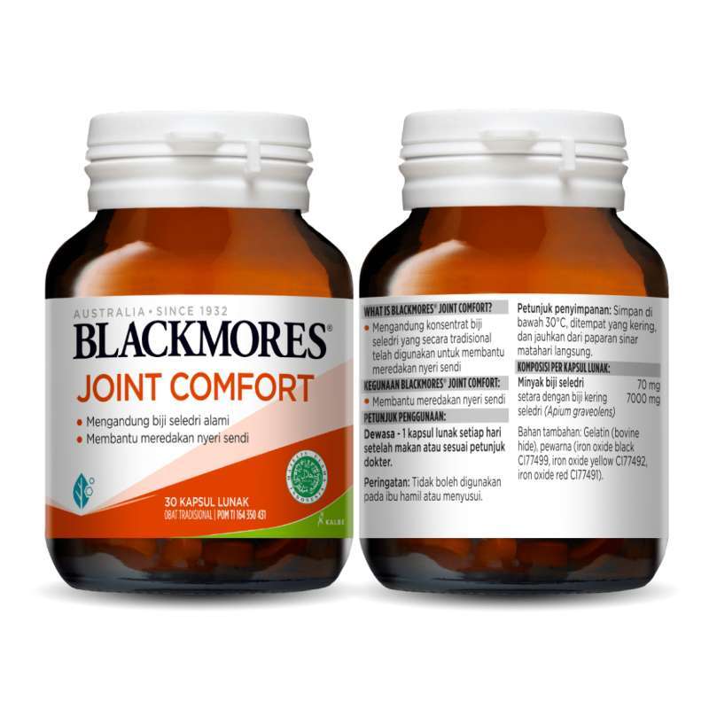 Jual Blackmores Bones And Joints Health Bio D3 1000 Iu Calcimag Multi ...