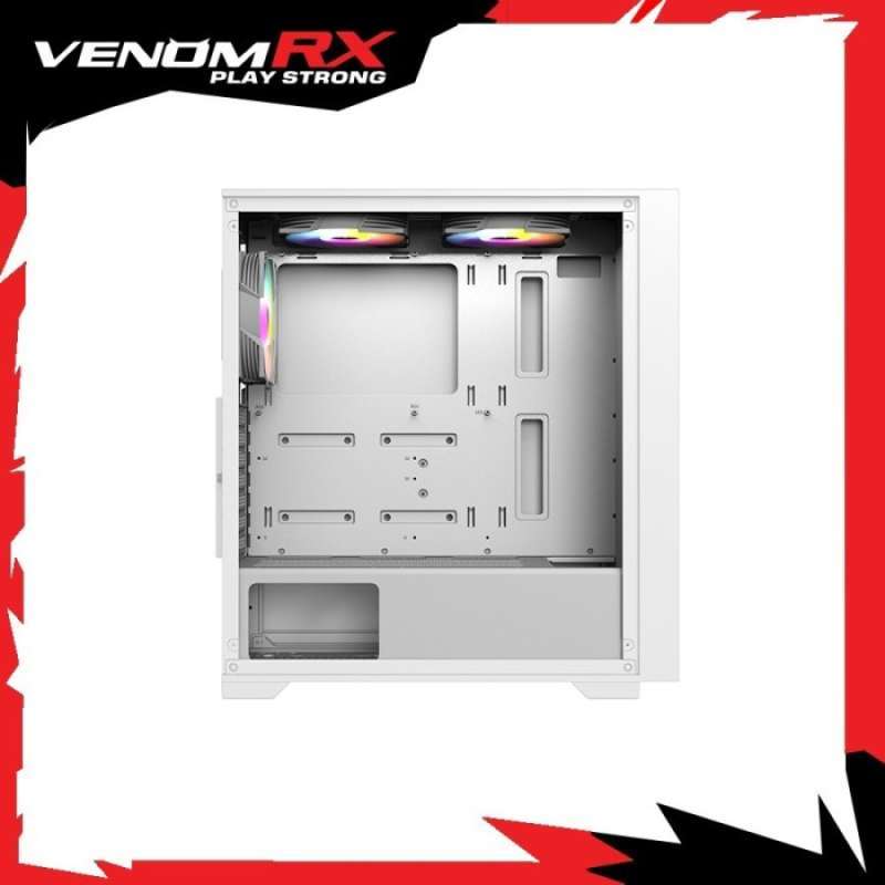 Promo Sale Casing Venomrx Aegon Include 4 Fan Argb - Matx, Atx Gaming ...