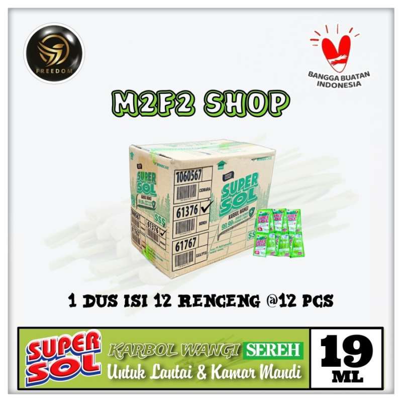 Jual Supersol Sereh 1 Dus Termurah - Harga Grosir Terupdate Hari Ini ...