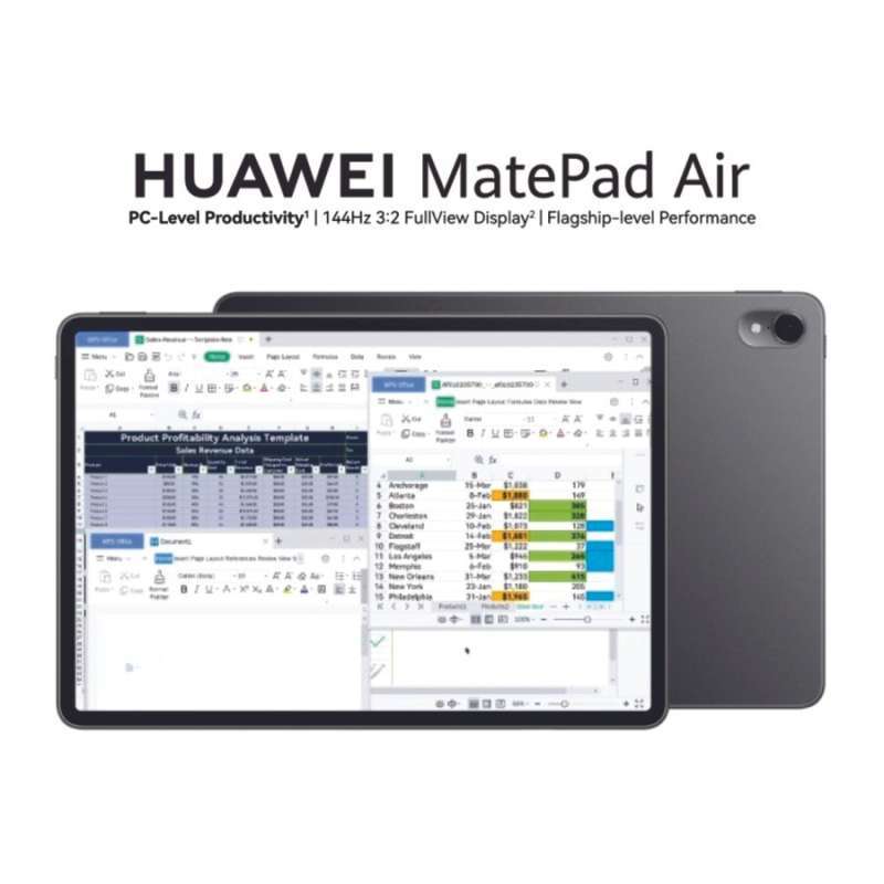 Jual HUAWEI MatePad Air Tablet 8/128GB 2023 WPS PC Level - [FREE ...