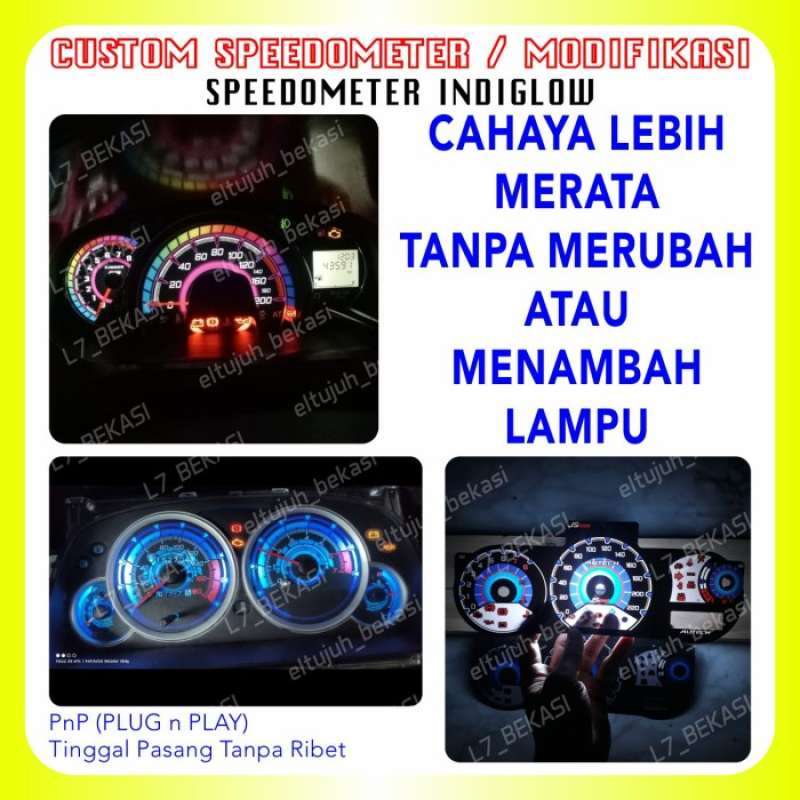 Promo SPEEDOMETER CUSTOM VIOS GEN 1 SPIDOMETER MODIFIKASI Diskon 28% di ...
