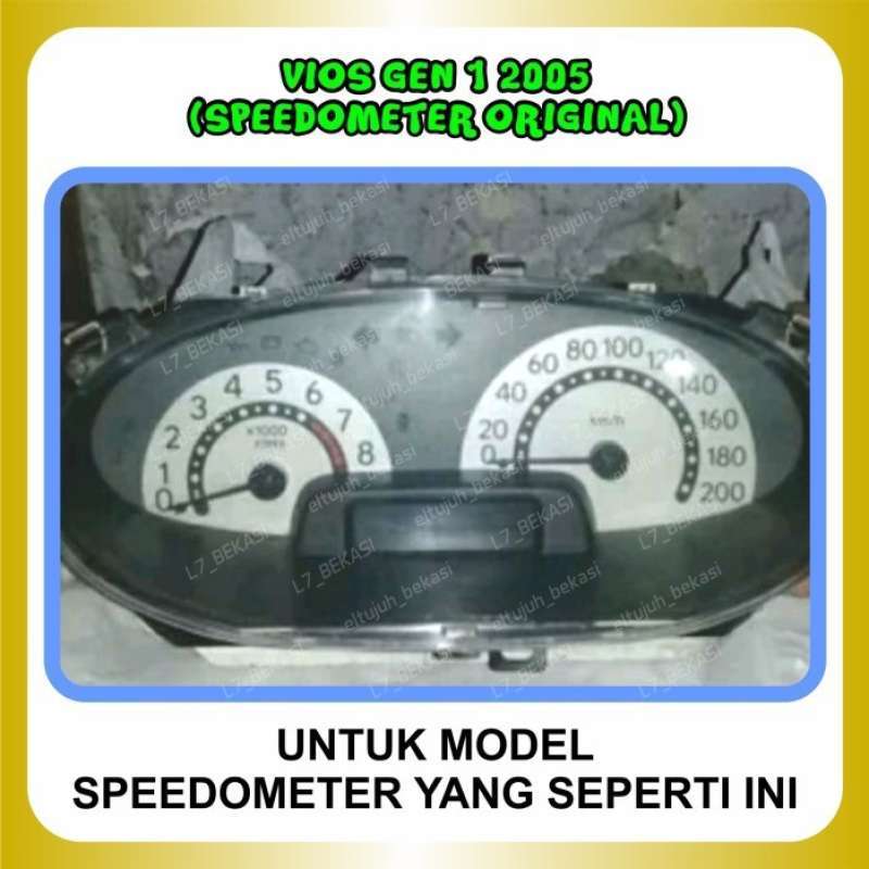 Promo SPEEDOMETER CUSTOM VIOS GEN 1 SPIDOMETER MODIFIKASI Diskon 28% di ...